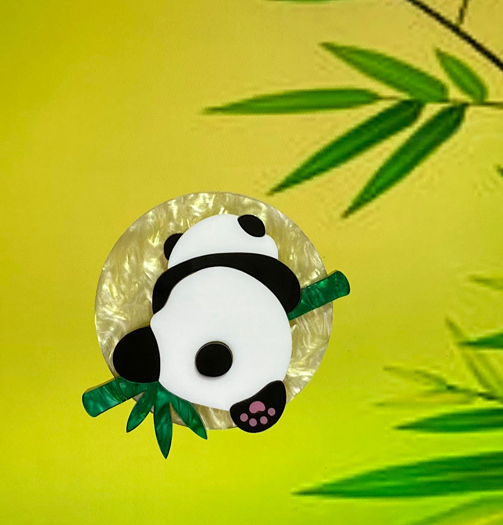 Paloma The Panda Brooch – Gifts Port Vincent